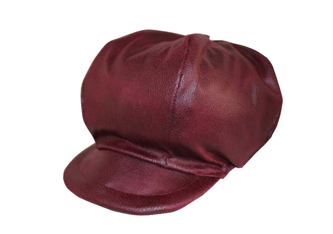 Rasta Cap / Plum Faux Leather / Special Dreadlocks - Etsy UK