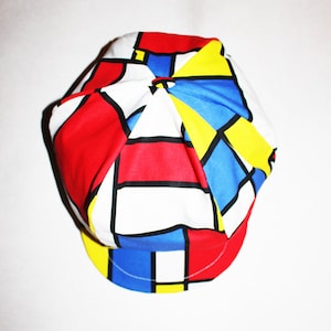 Piet Mondrian Inspired Newsboy Style Cap - Etsy UK