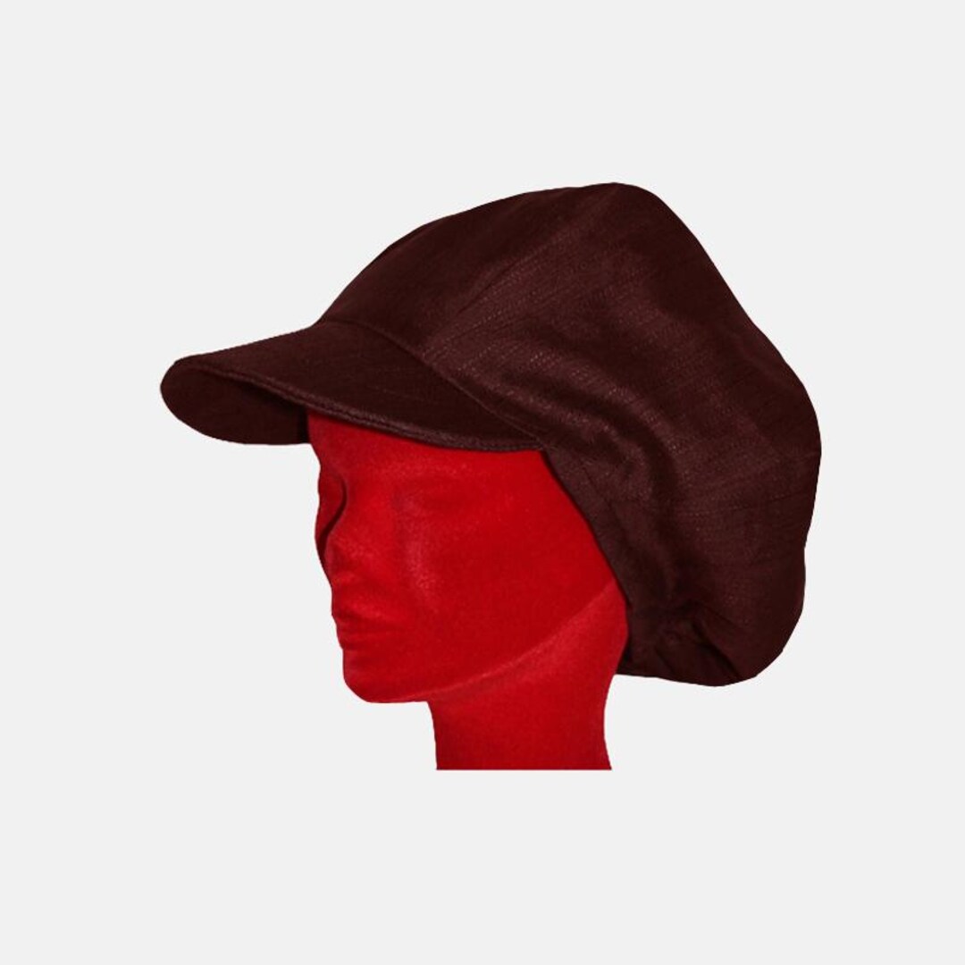 Chocolate Brown Linen Rasta Cap - Special for Dreadlocks and Afros - Etsy