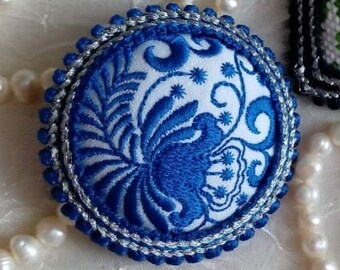 The Annunciation Mater Inviolata Embroideries Print Poster - Etsy