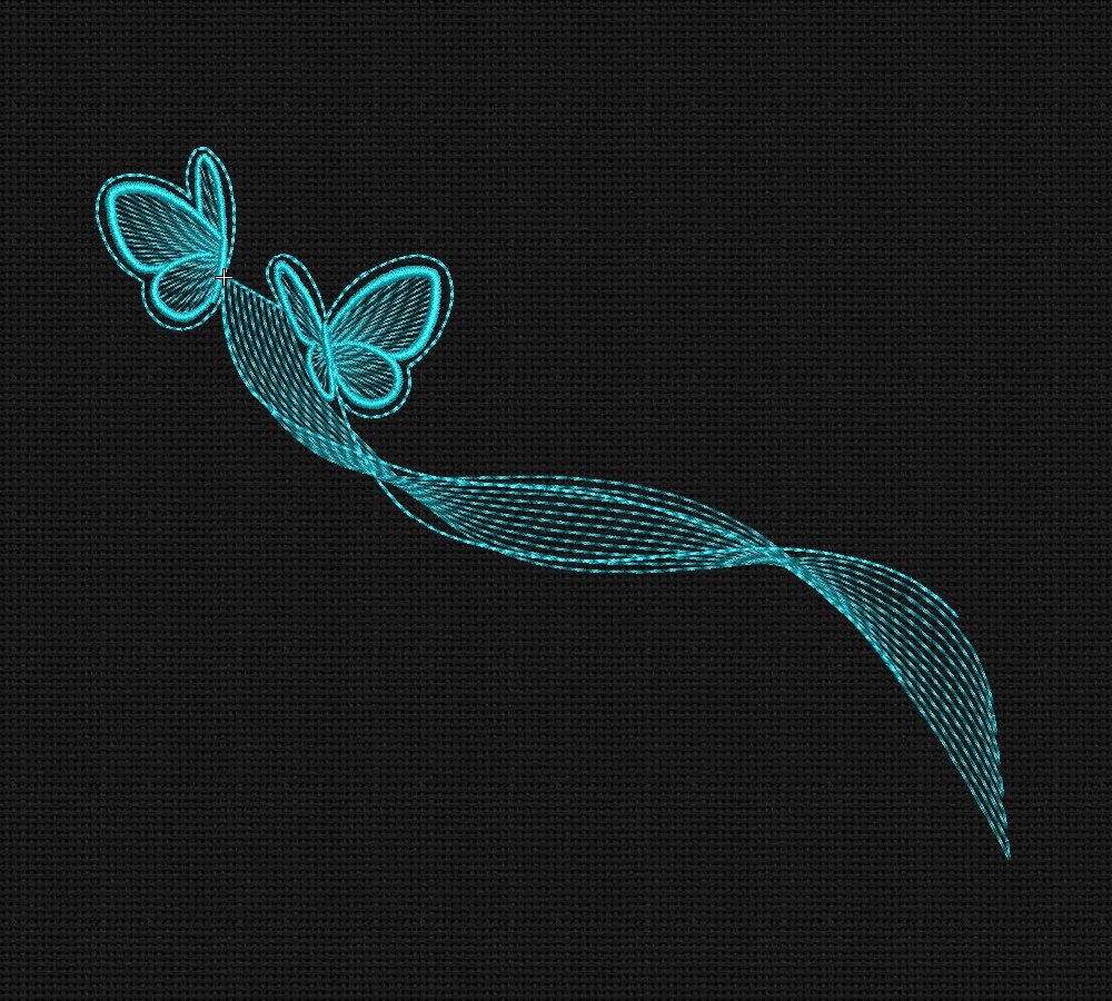 Embroidery Design Butterfly Embroidery Designs | Etsy