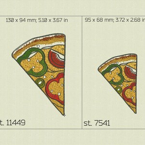 Embroidery Designs Pizza Embroidery Design Patterns for Machine ...