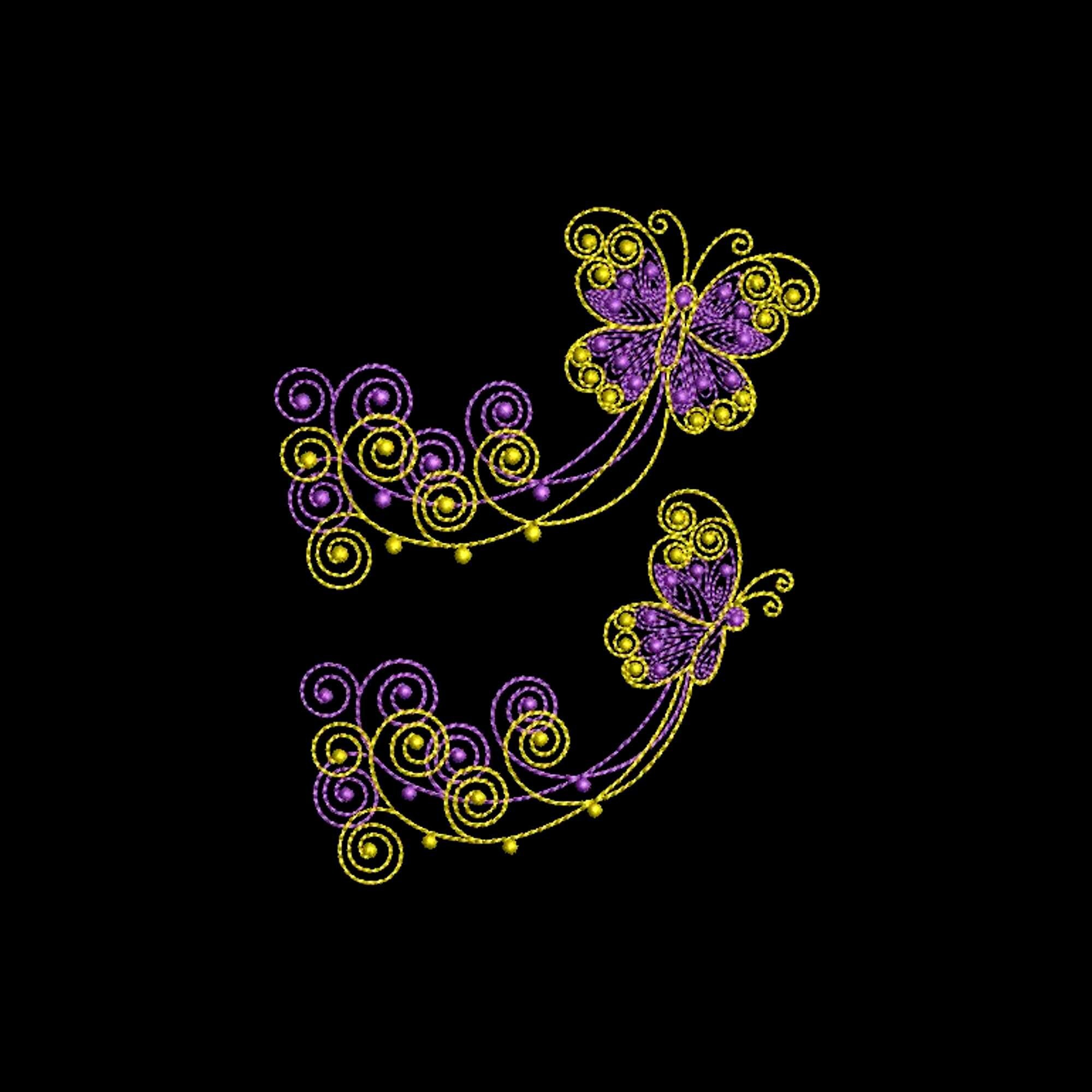 Embroidery Design Butterfly Embroidery Designs - Etsy