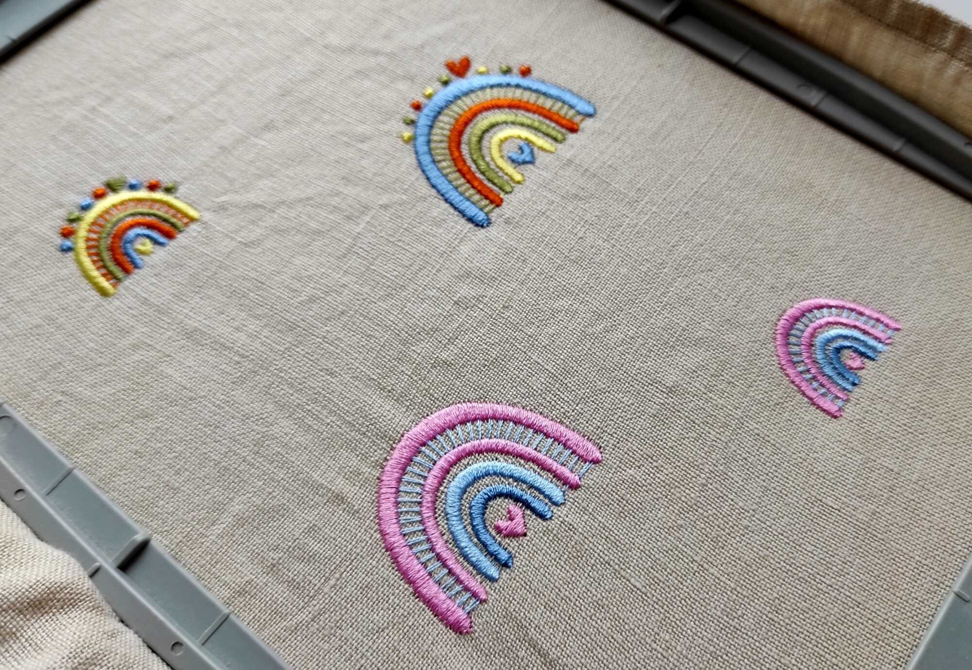 Embroidery Design Rainbow Embroidery Designs - Etsy