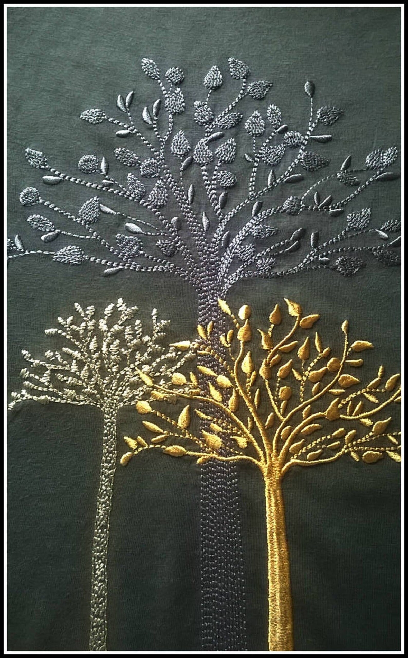 Embroidery Designs Trees Embroidery Design Autumn | Etsy