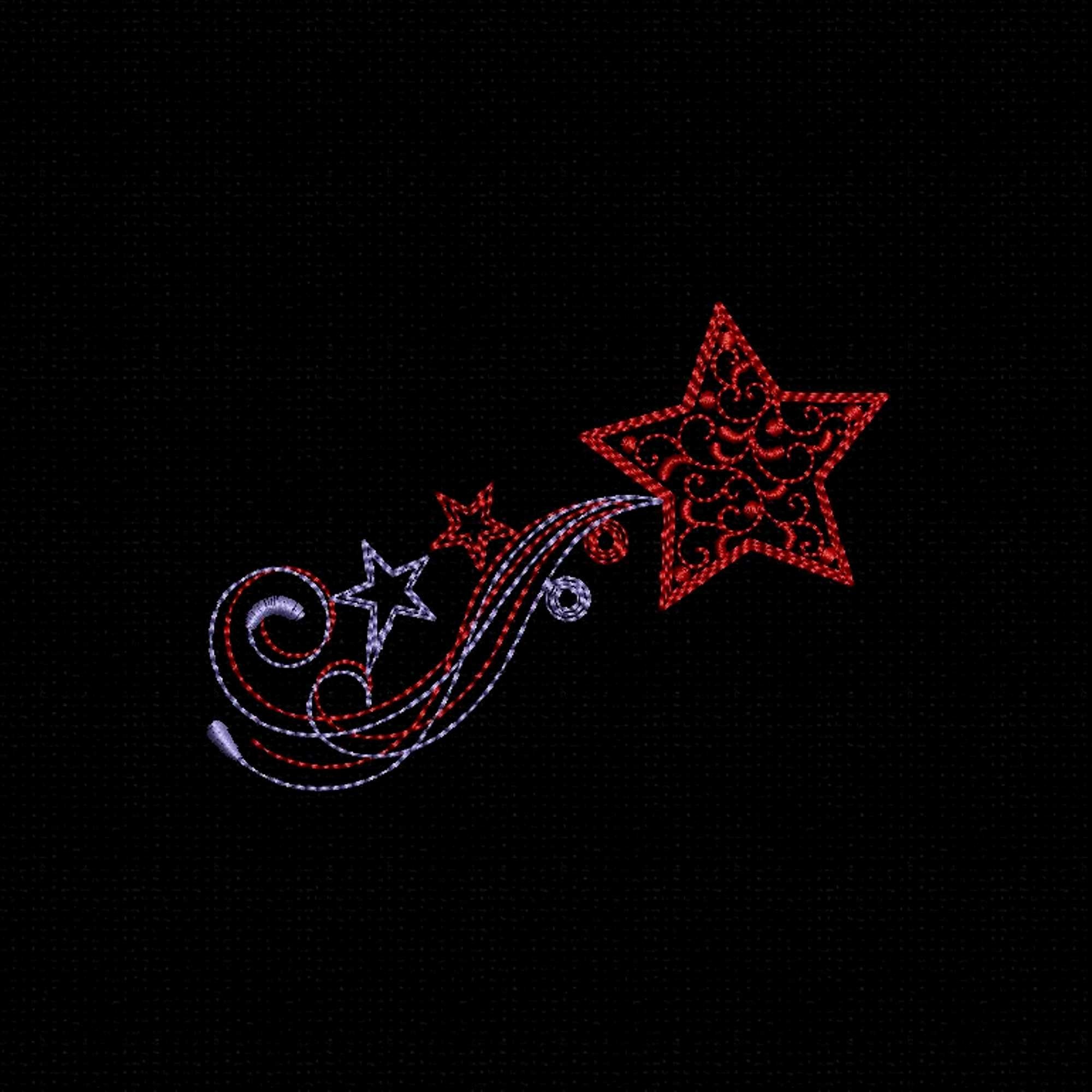 Embroidery Design Star Embroidery Designs - Etsy UK