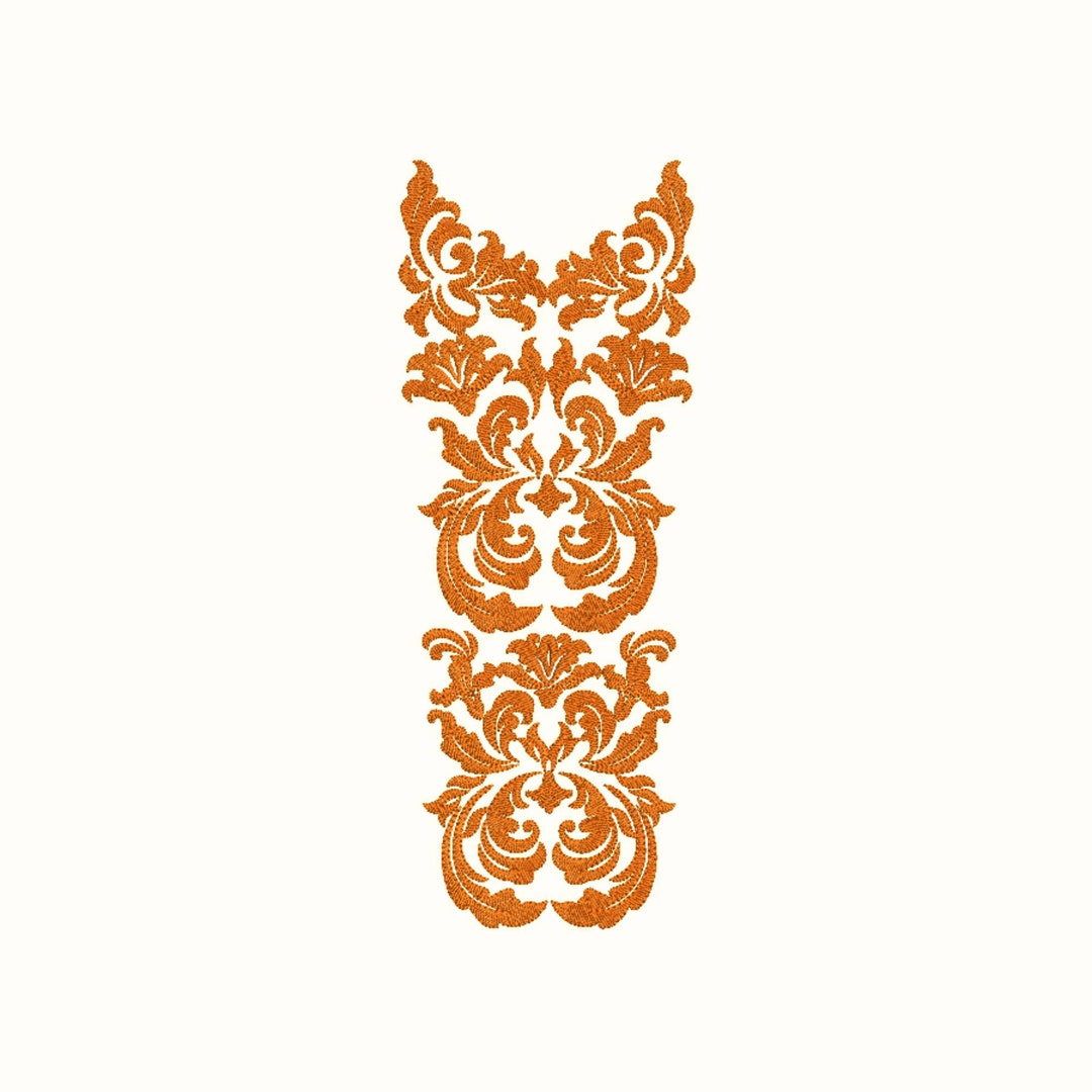 Royal Baroque Embroidery Design | Digital File for 5x7 Hoop Projects - Etsy