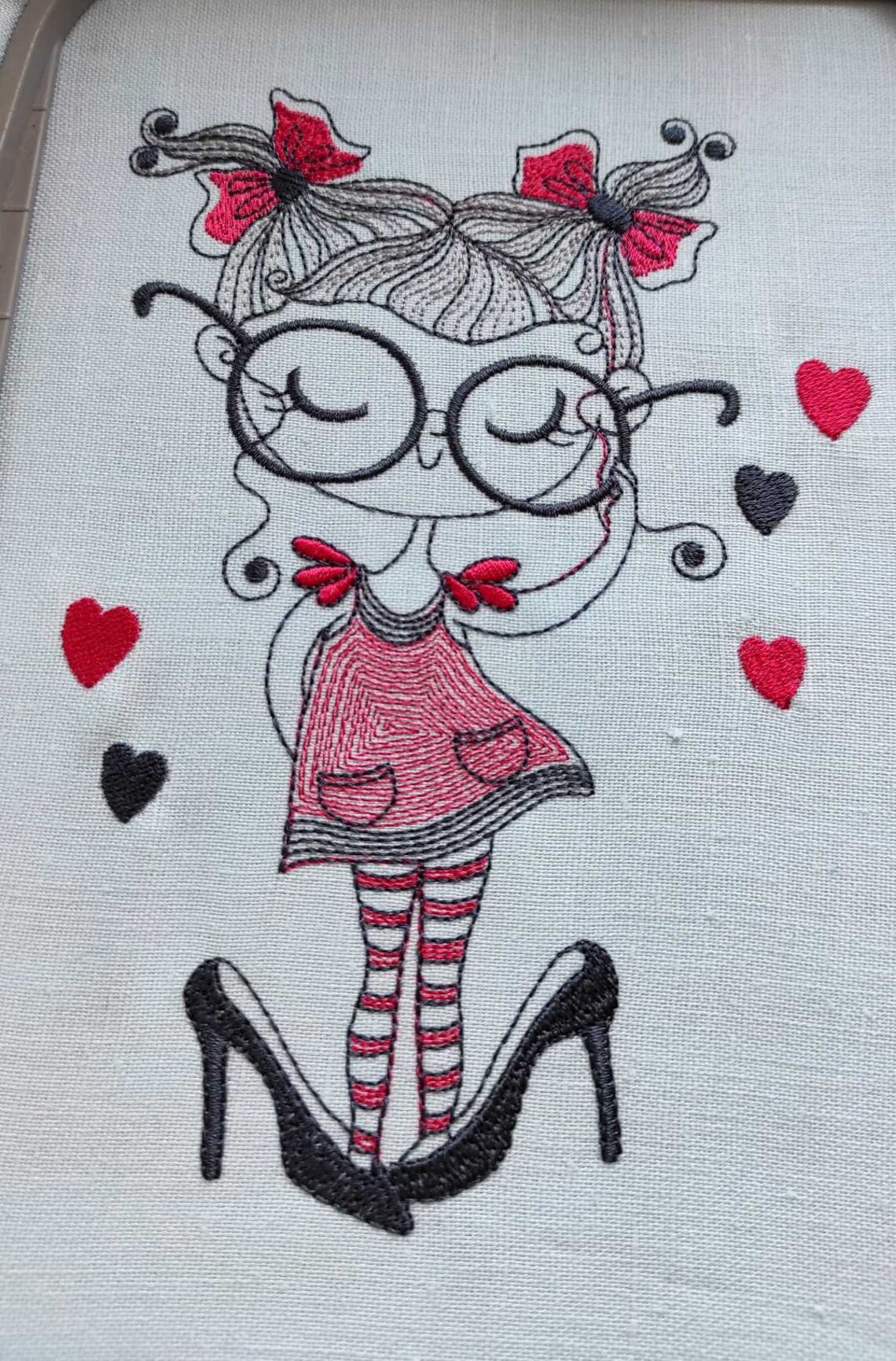 Embroidery Design Girl Embroidery Designs Cute Baby - Etsy