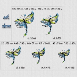 Machine Embroidery Designs Dragonfly Embroidery Design - Etsy