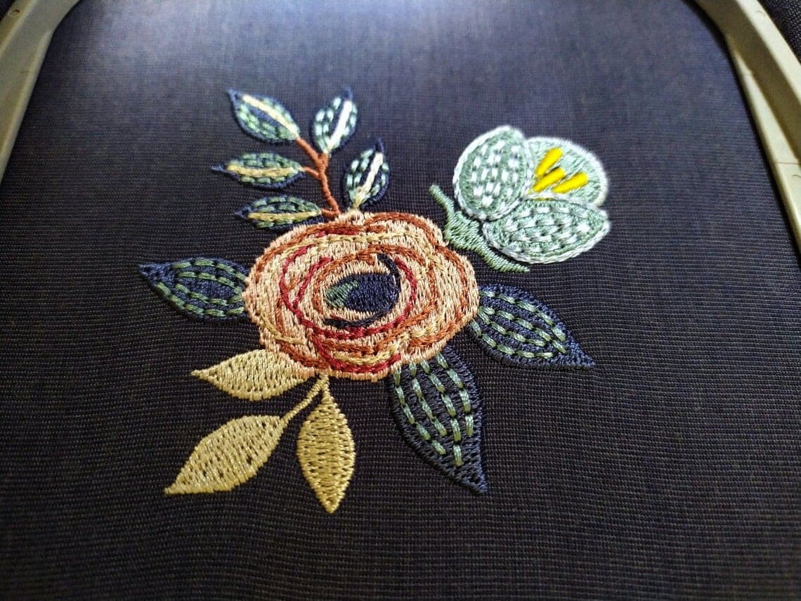 Embroidery Designs Flowers Embroidery Design - Etsy