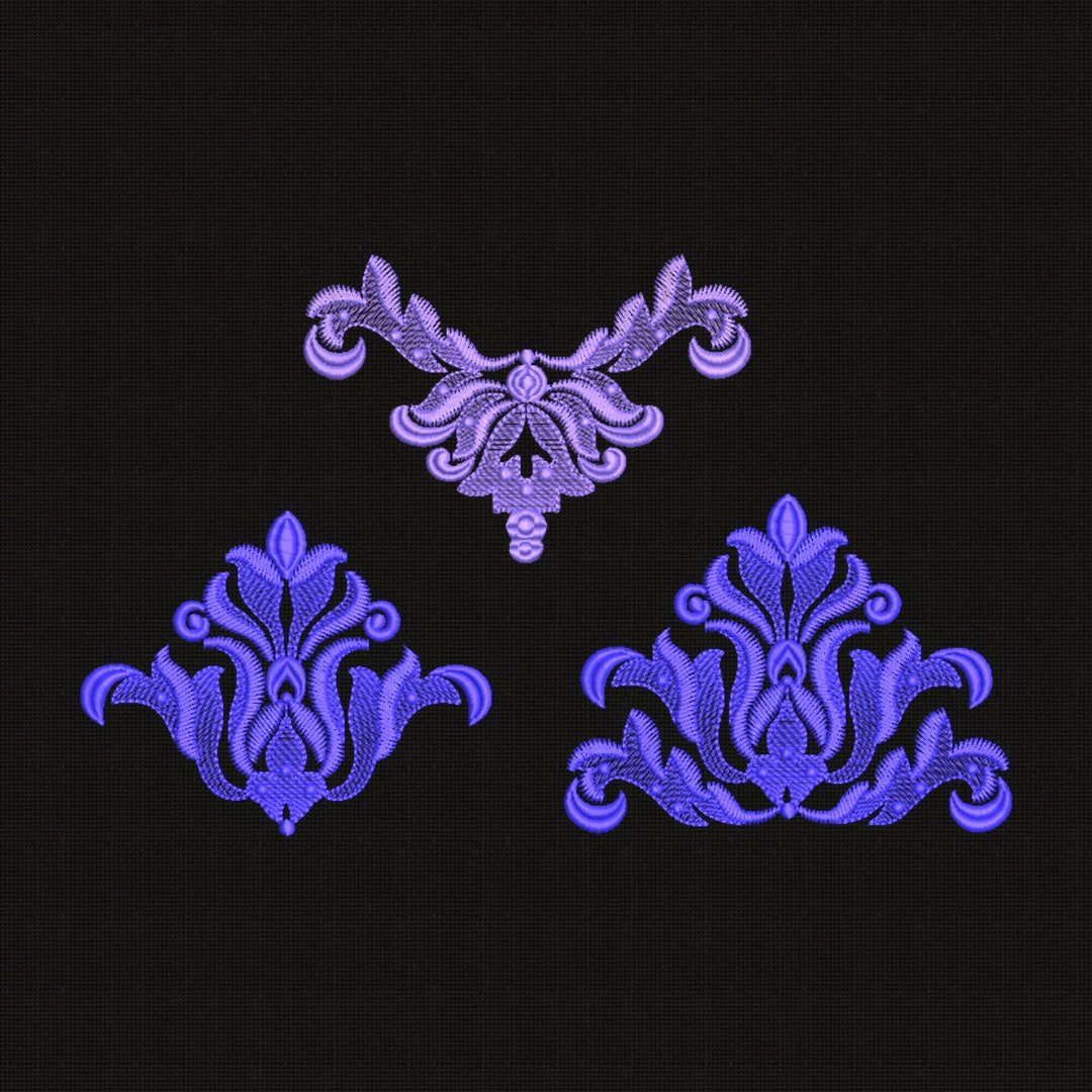 Ornament Swirls Curls Embroidery Design Machine Embroidery Patterns - Etsy