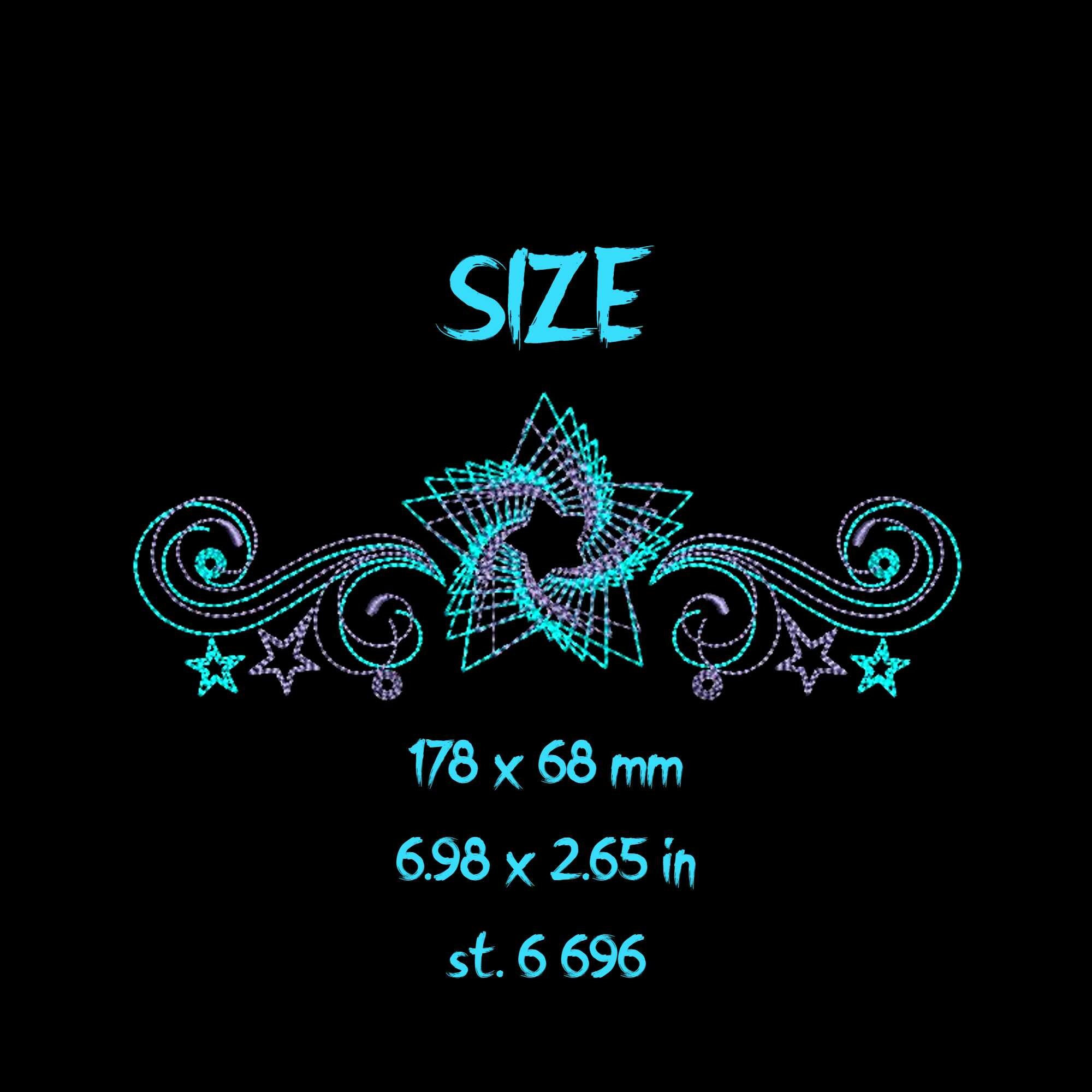 Embroidery Design Star Embroidery Designs - Etsy
