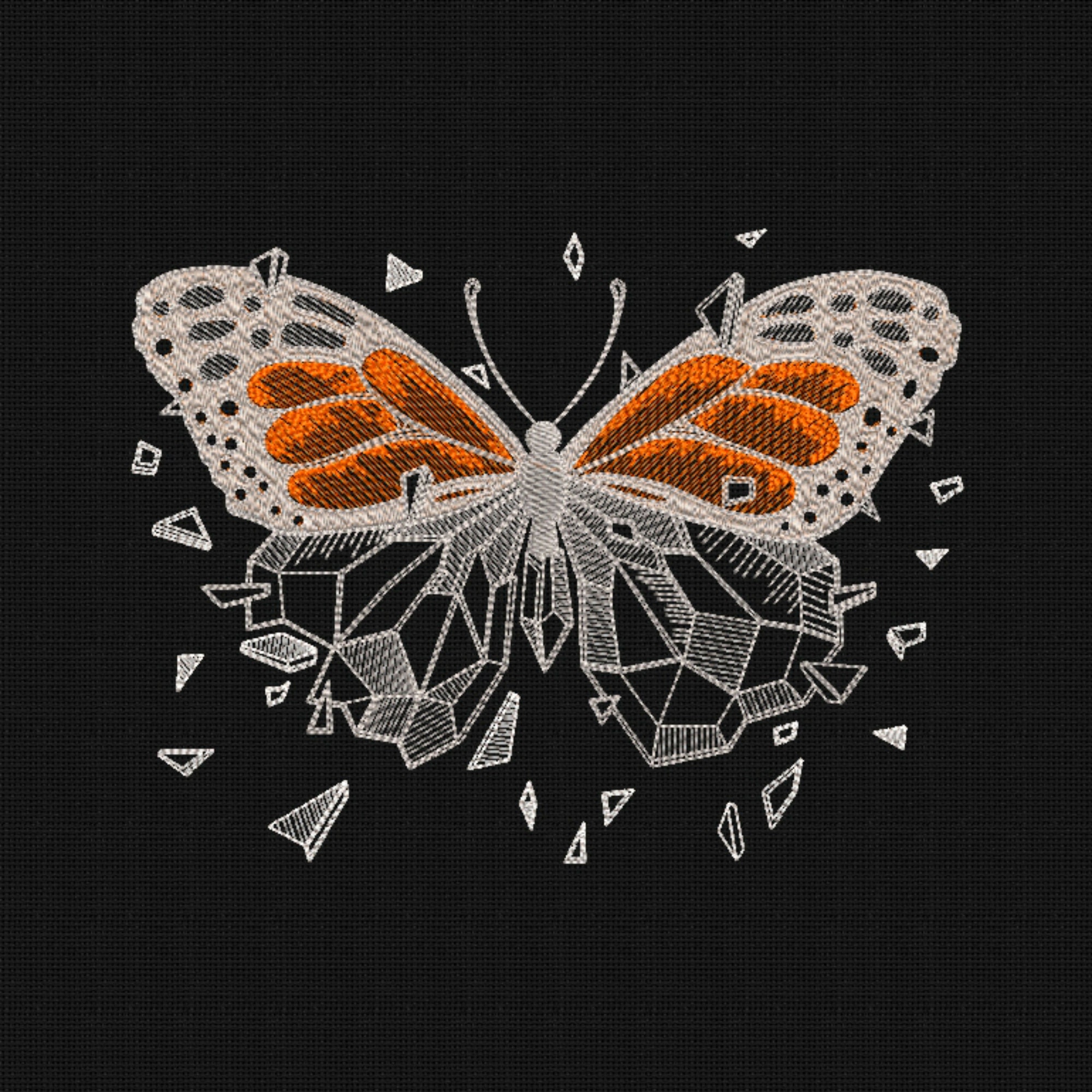 Embroidery Design Butterfly Embroidery Designs - Etsy