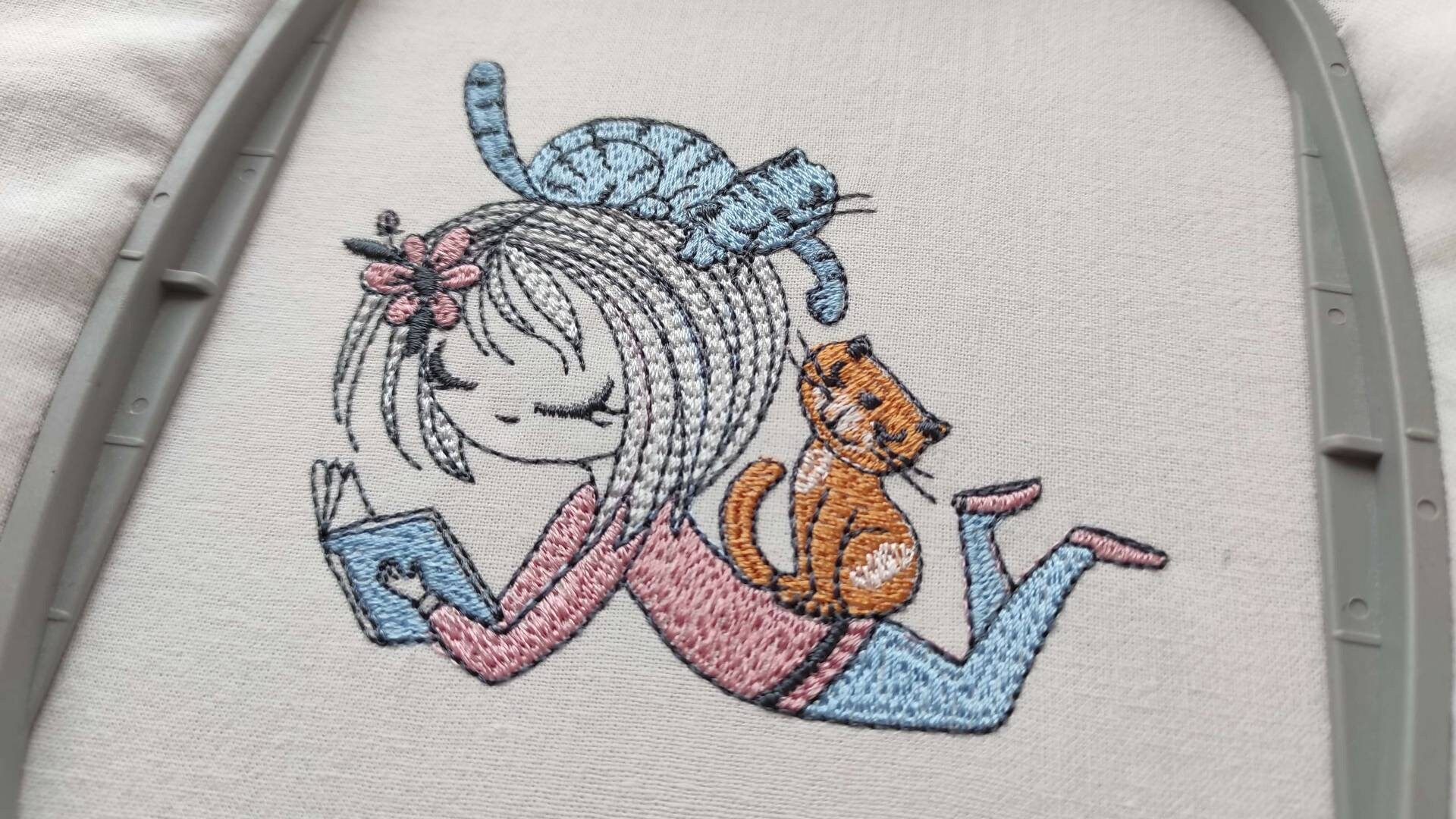 Embroidery Designs Girl Embroidery Design Baby | Etsy