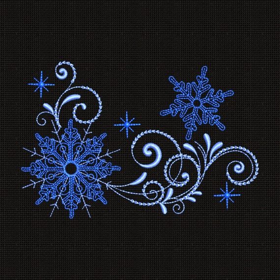 Embroidery Designs Snowflake - Etsy