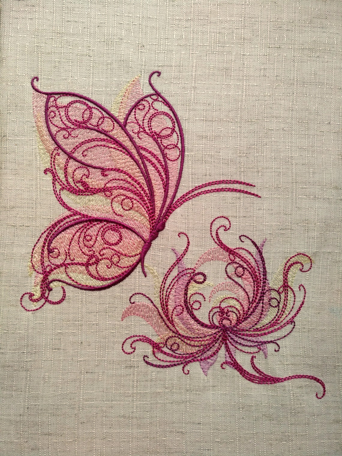 Embroidery Designs Butterfly Embroidery Design - Etsy