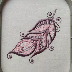 Embroidery Designs Feather Embroidery Design Bird | Etsy