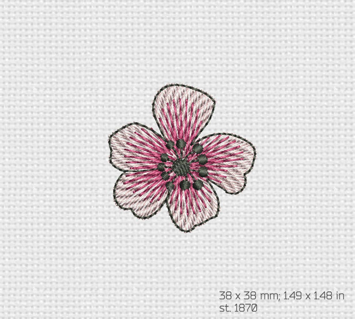 Embroidery Designs Sakura Embroidery Design - Etsy