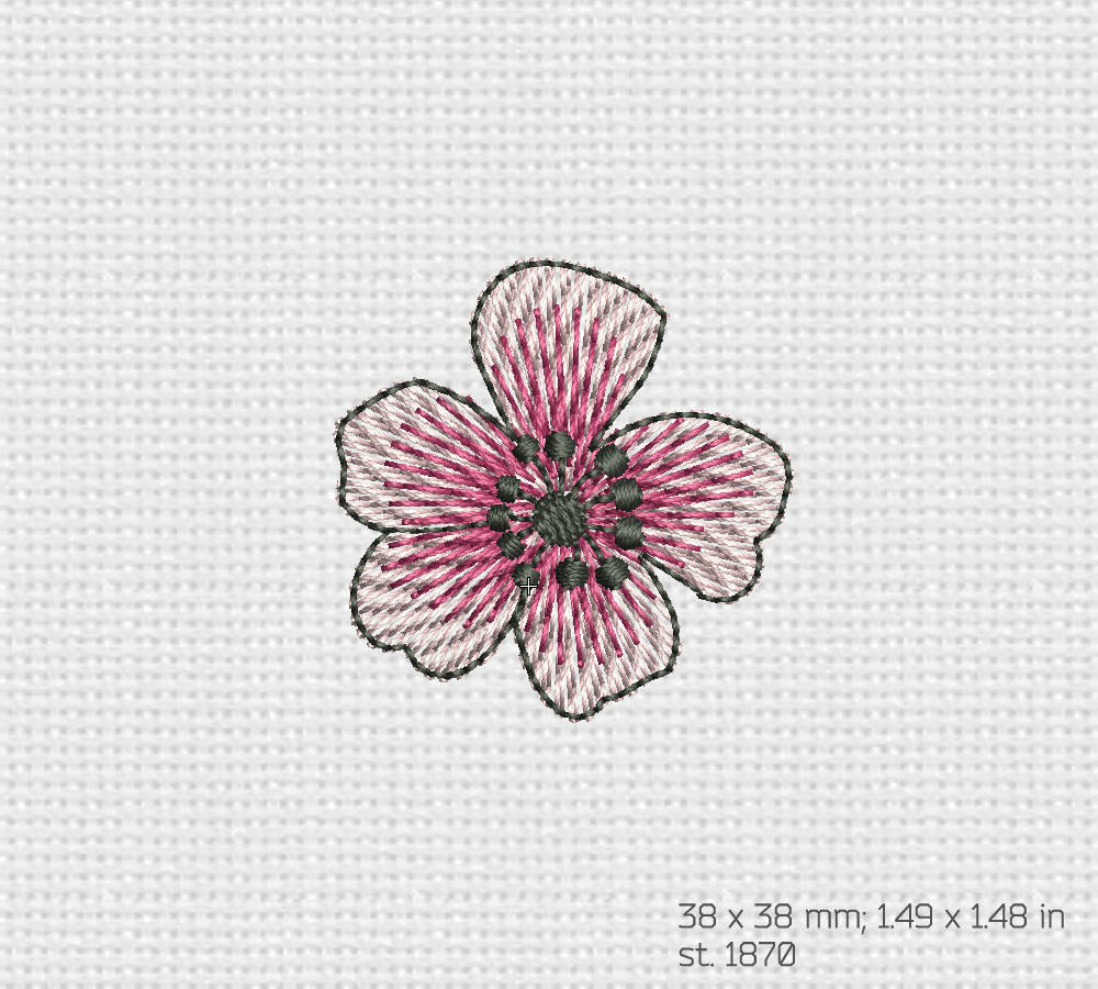 Embroidery Designs Sakura Embroidery Design - Etsy