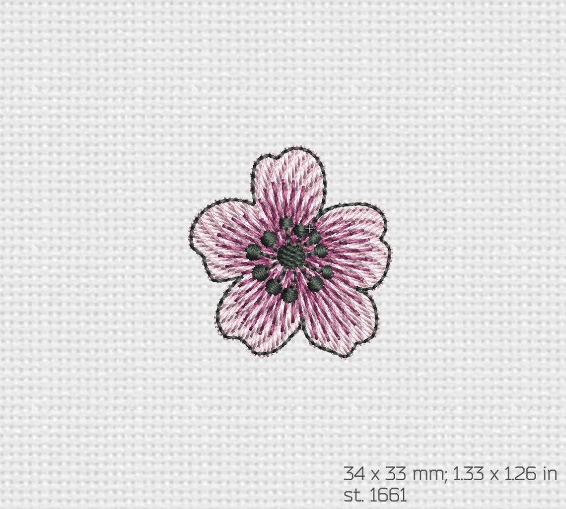 Embroidery Designs Sakura Embroidery Design - Etsy