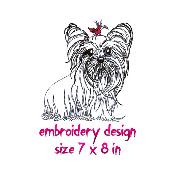 Embroidery Designs Dog Embroidery Design Animals | Etsy