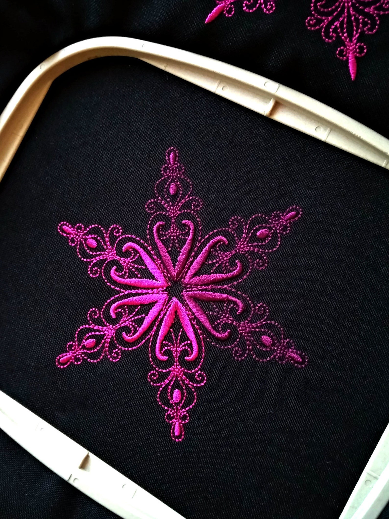 Embroidery Design Snowflake Embroidery Designs - Etsy