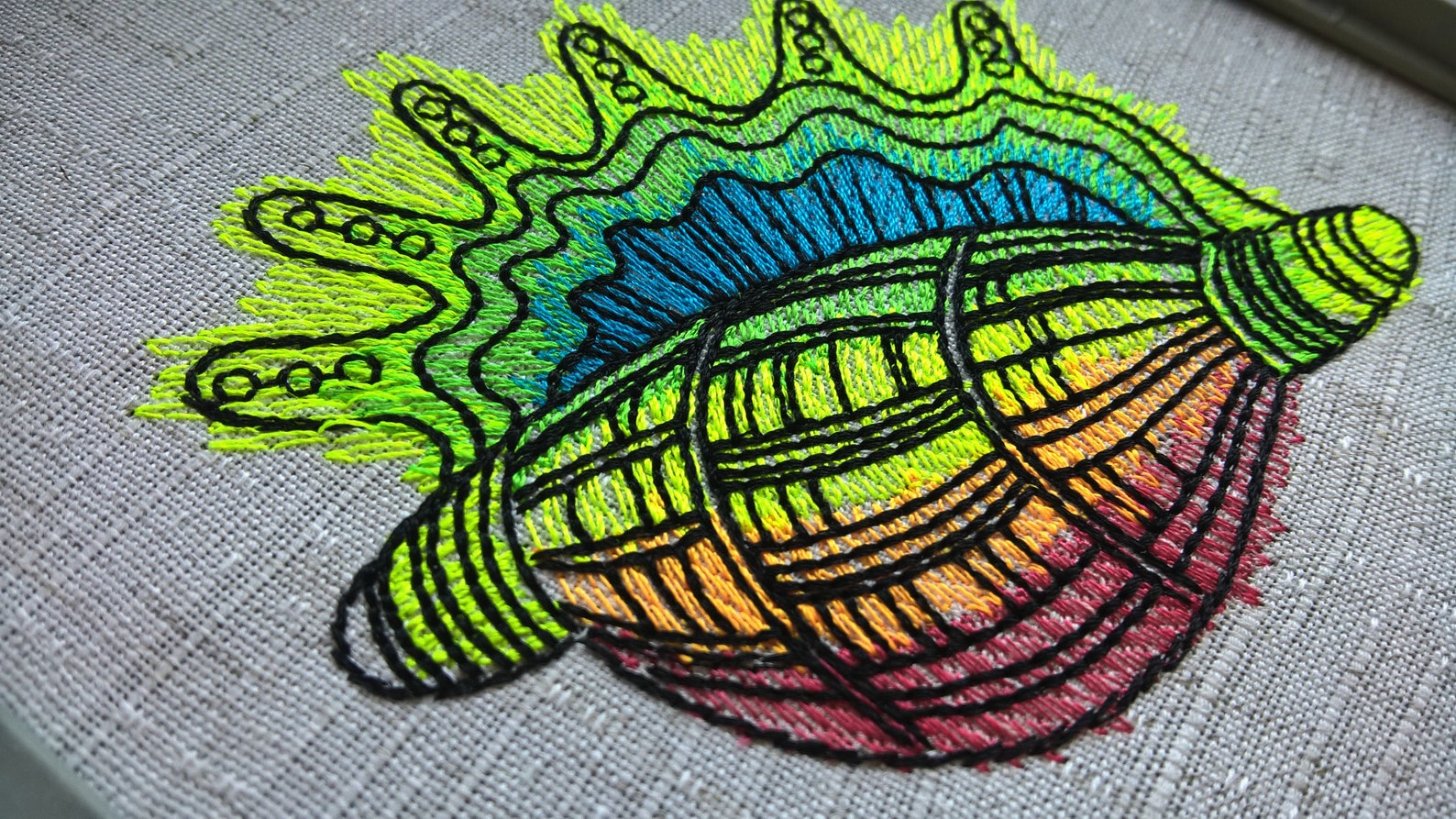 Embroidery Designs Seashells Embroidery Design - Etsy