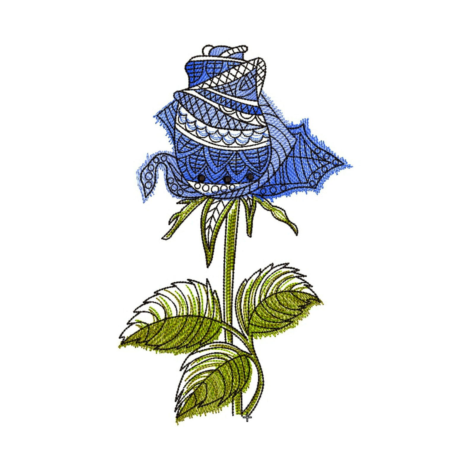 Embroidery Designs Flower Embroidery Design - Etsy