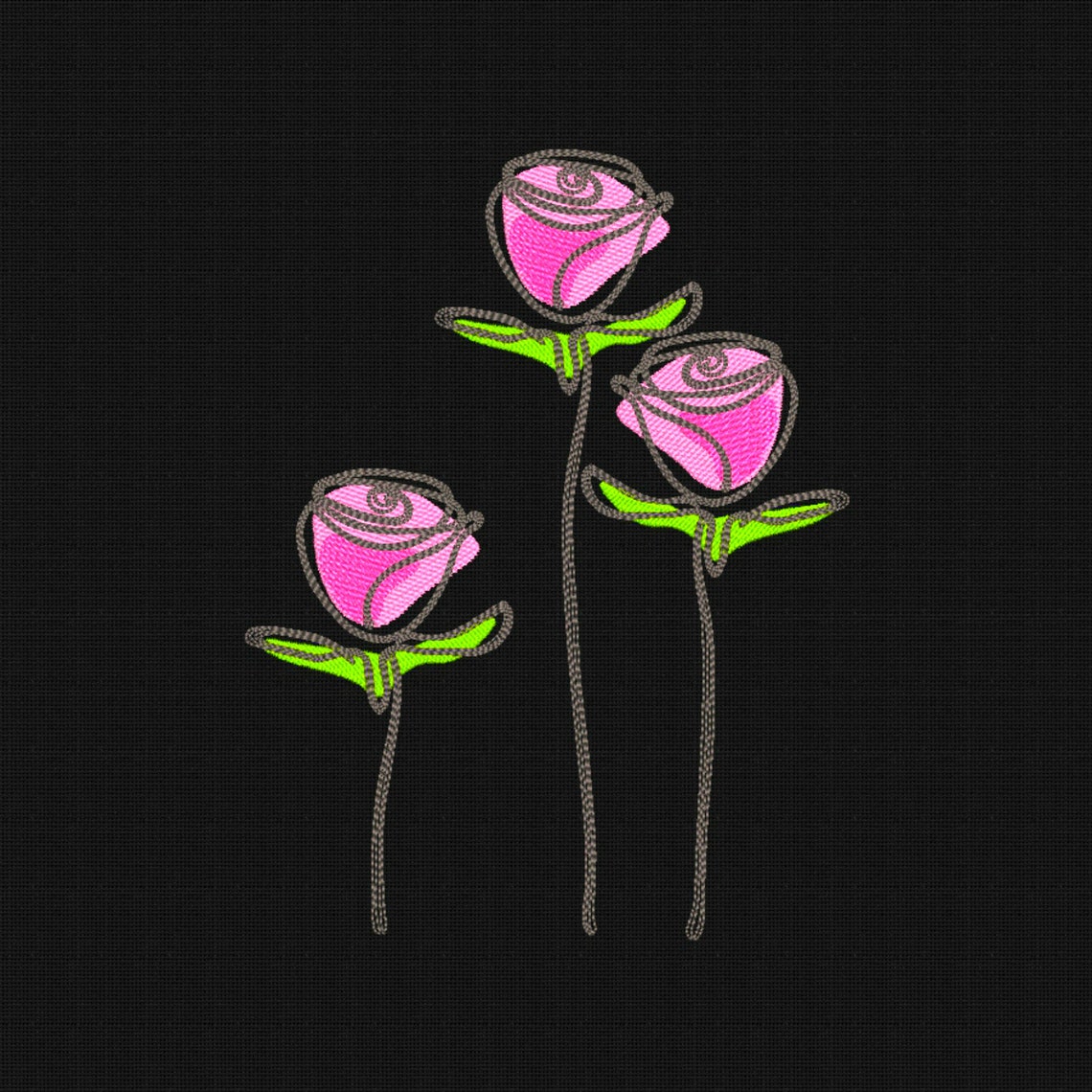 Embroidery Designs Roses | Etsy