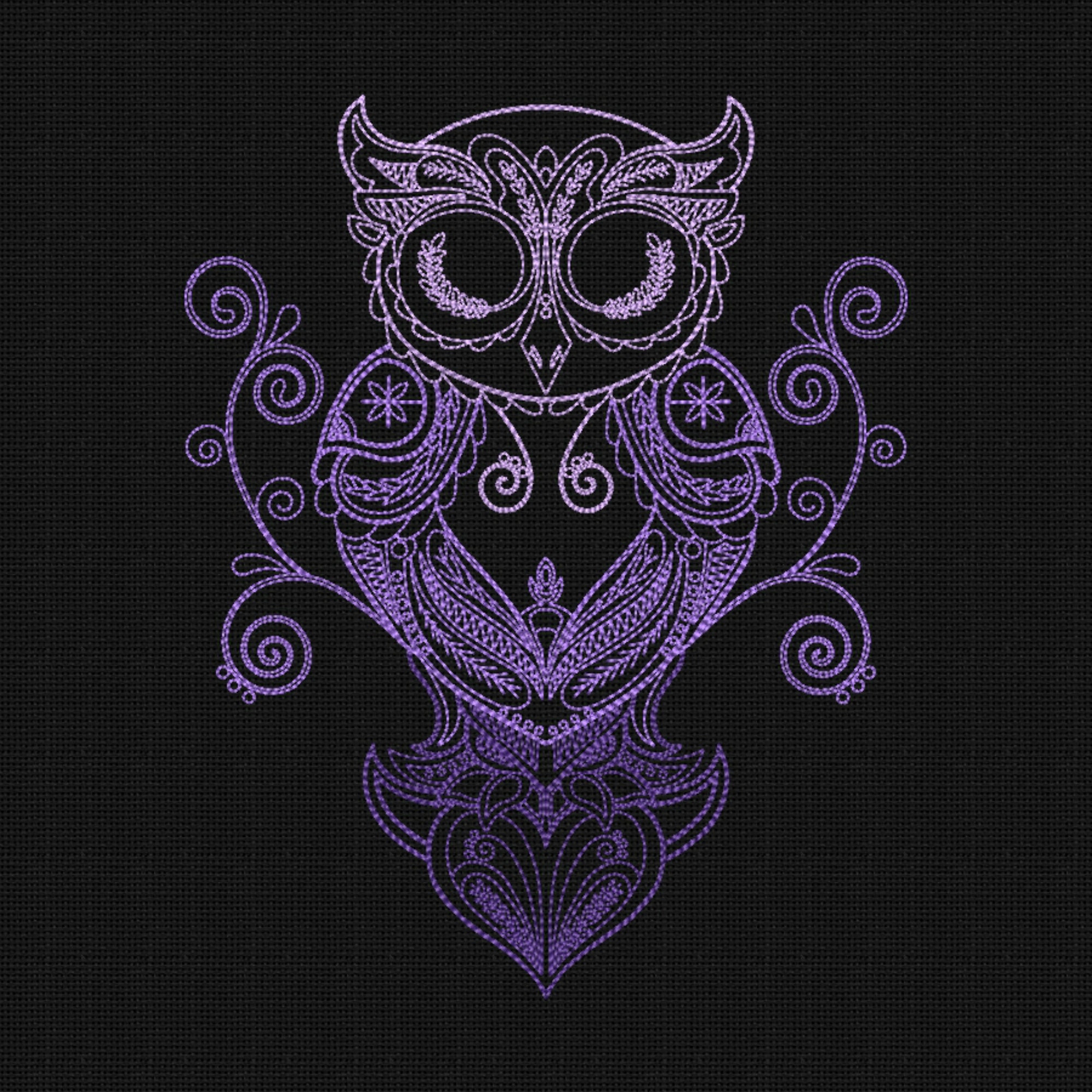 Embroidery Designs Owl Embroidery Design - Etsy