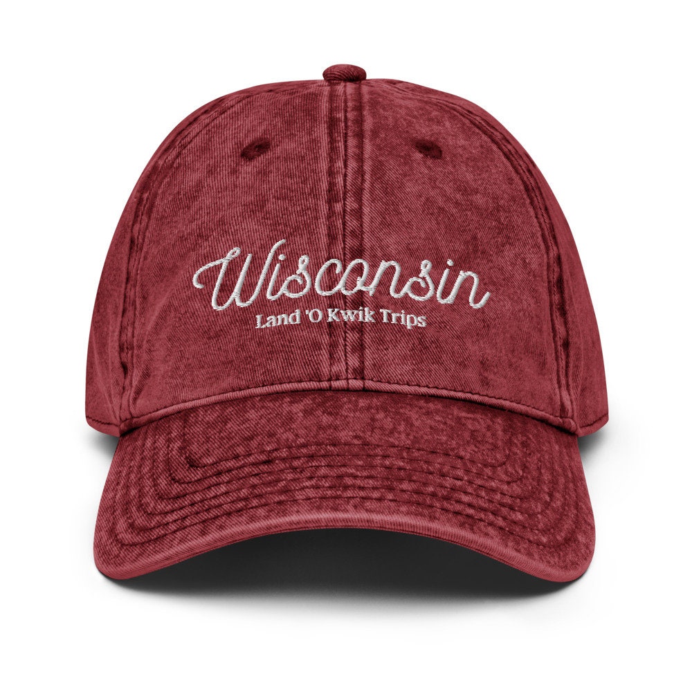 Wisconsin Vintage Hat Kwik Trip Baseball Hat Midwest Hat - Etsy