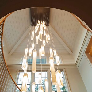 Large Chandelier Lighting for Vaulted Ceiling or High Ceiling - Etsy