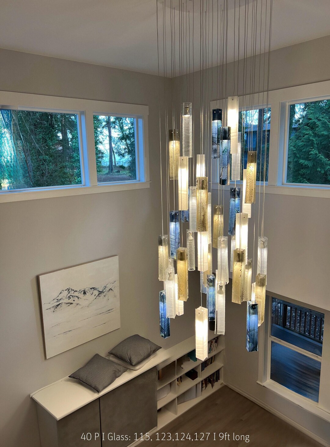 High Ceiling Light I Custom Room Lighting I Great Room Lighting I ...