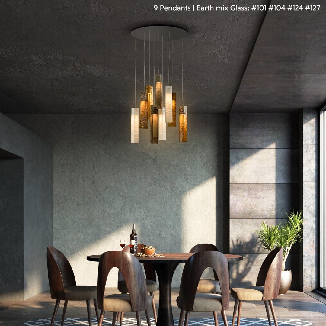 Earthy Room Decor. Modern Farmhouse Rustic Chandelier for Dining Room ...