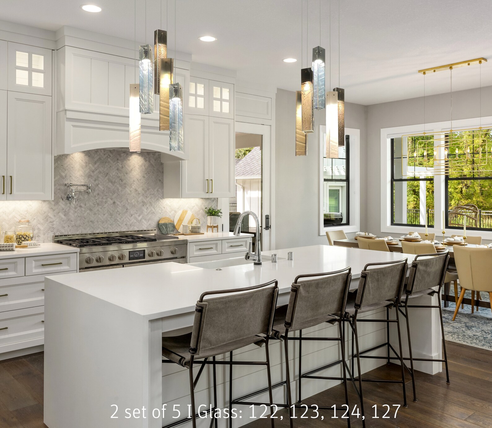 Kitchen Island Lighting. Blue Pendant Light for Kitchen Décor. - Etsy