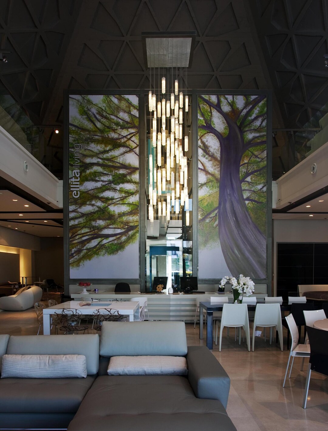 Custom Lighting for Large Spaces, Commercial Lighting, Hotel Lobby ...