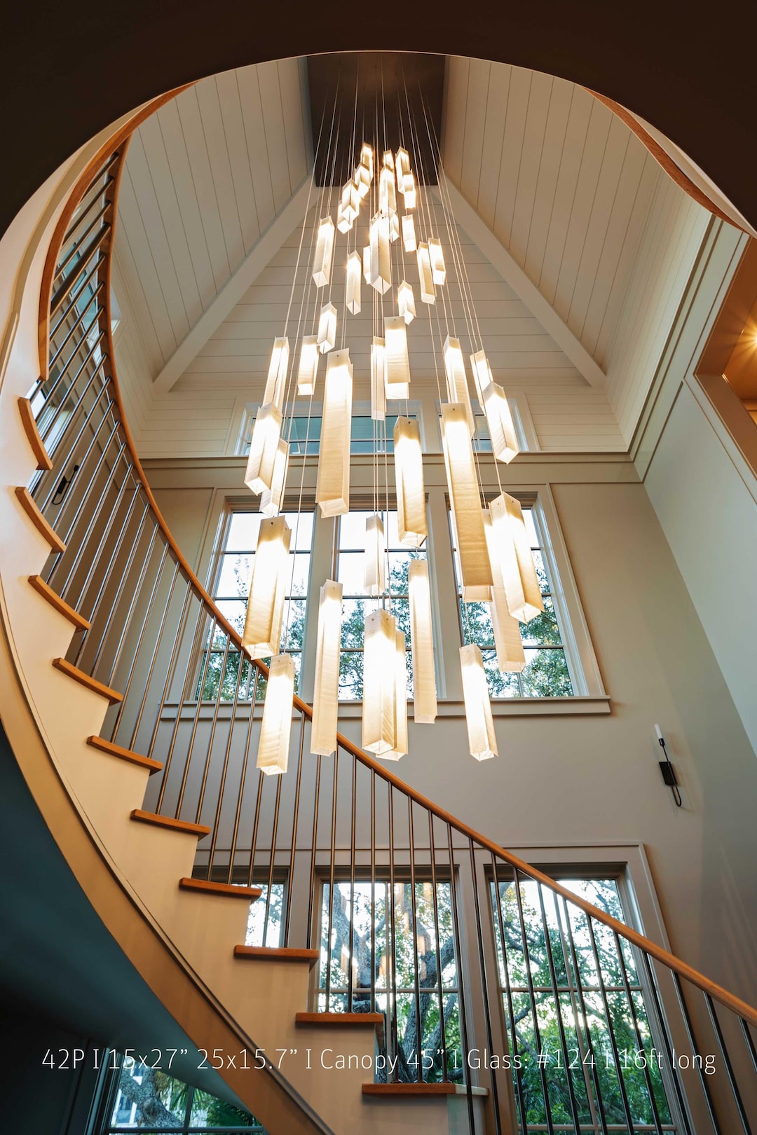 Custom Foyer Chandeliers: Transform Your High Ceiling Space With ...