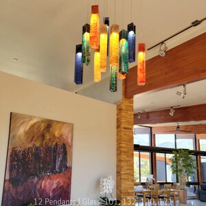 SUNBEAM - Unique Pendant Light for Living Room or Dining Room Lighting ...