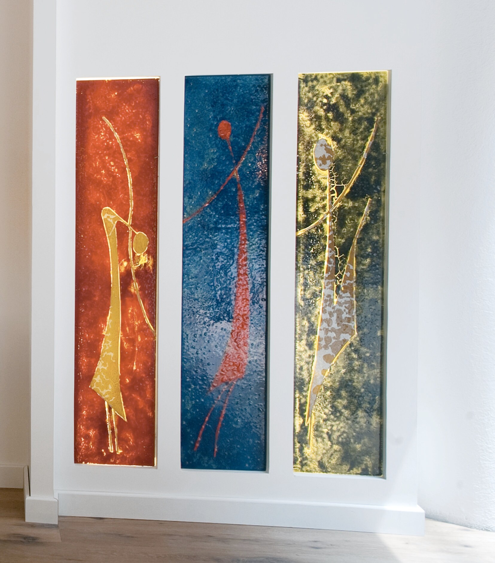 Large Glass Wall Art Etsy