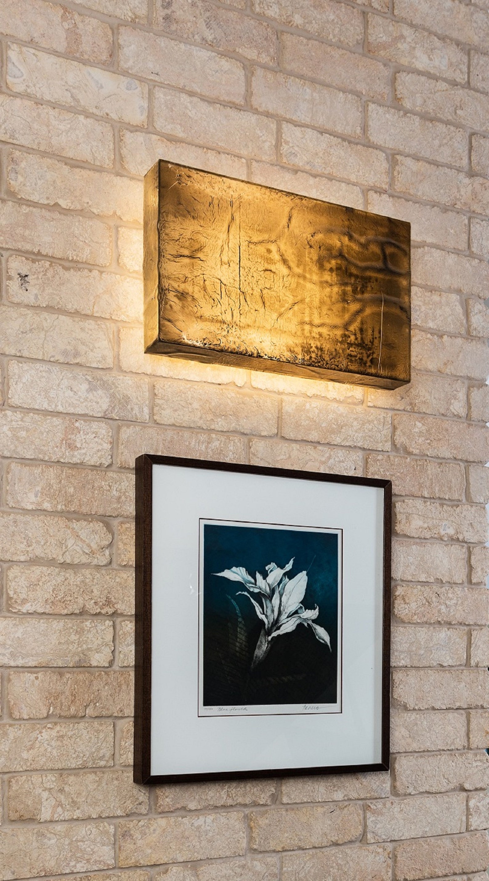 Modern Wall Décor Sconce Light Rustic yet Contemporary Fused | Etsy