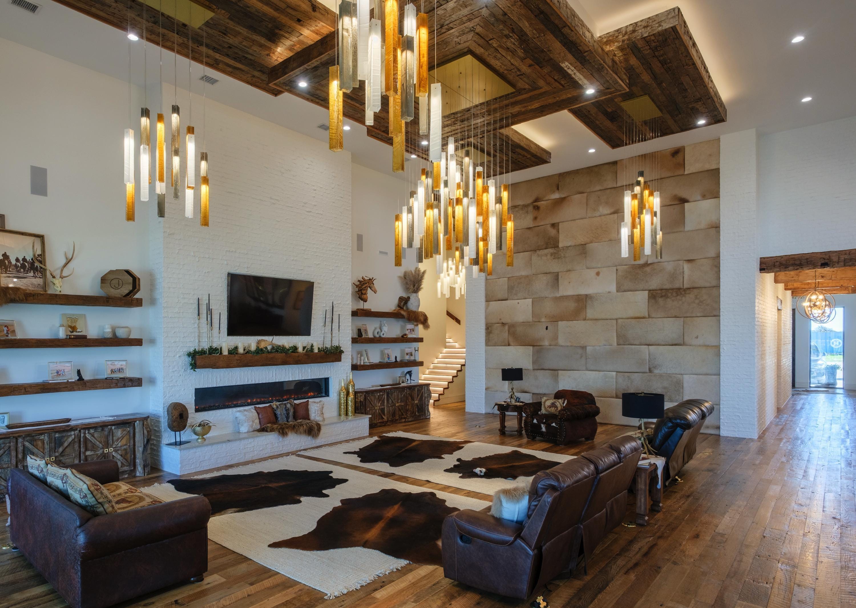 High Ceiling Light I Custom Room Lighting I Great Room Lighting I ...