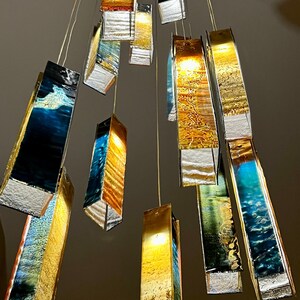 SUNBEAM Unique Pendant Light for Living Room or Dining Room Lighting ...