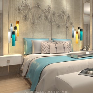 Bedroom Led Lighting. Unique Bedside Lamp for Bedroom Decor. Plug in ...