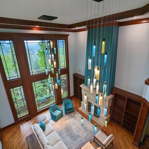 Large Chandelier for High Ceiling Spaces. Extra Large Living Room ...