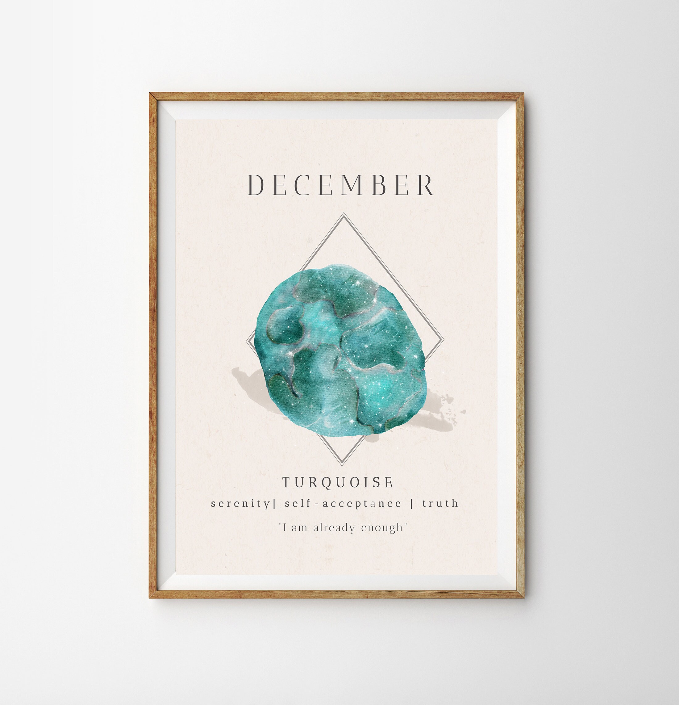 Birthstone Wall Decor - Etsy