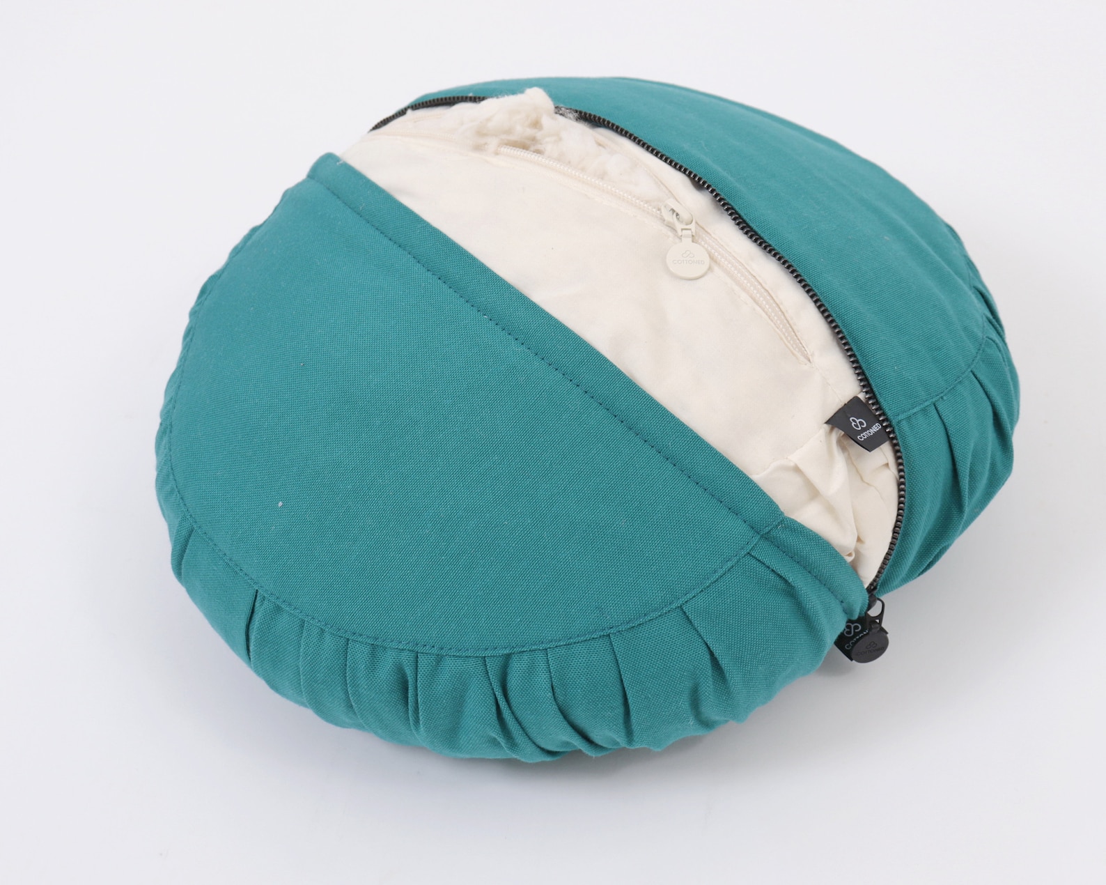 Custom Organic Cotton Meditation Cushions With Washable Covers | Zafu ...