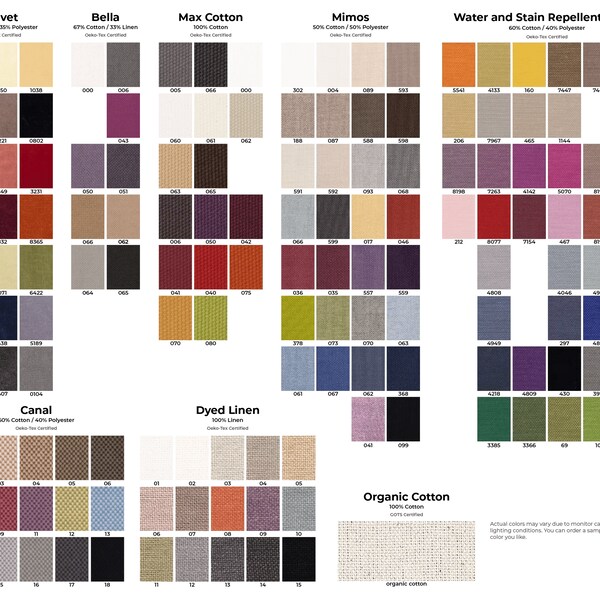 Fabric Samples - Etsy