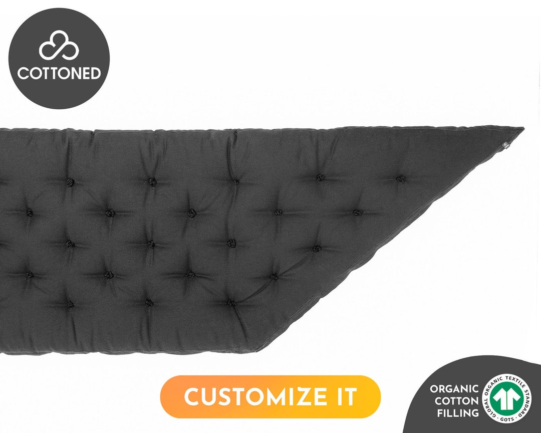 Trapezoid Tufted Bay Window Cushion / Custom for Nick - Etsy