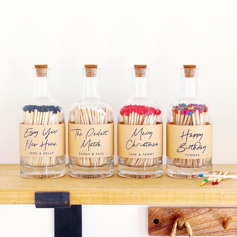 Coloured Matches - Etsy UK
