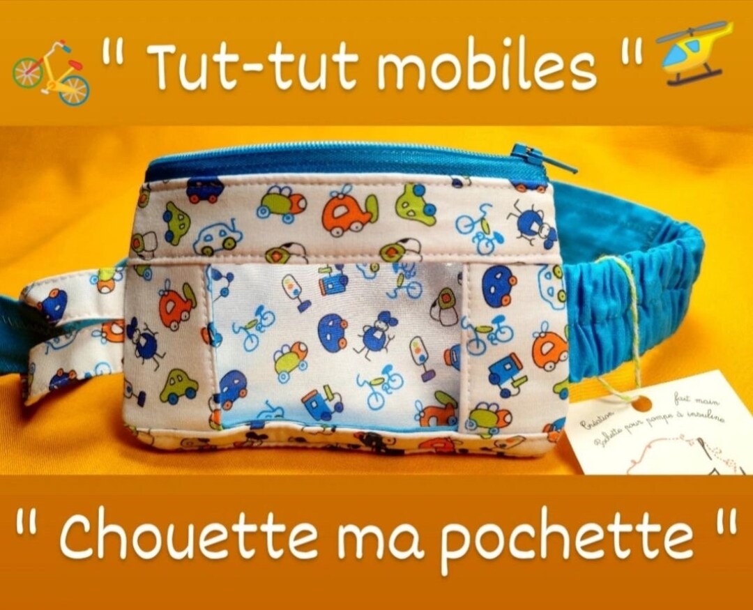 Diabetes Pouch tut-tut Mobiles With Adjustable Belt for Insulin Pump ...